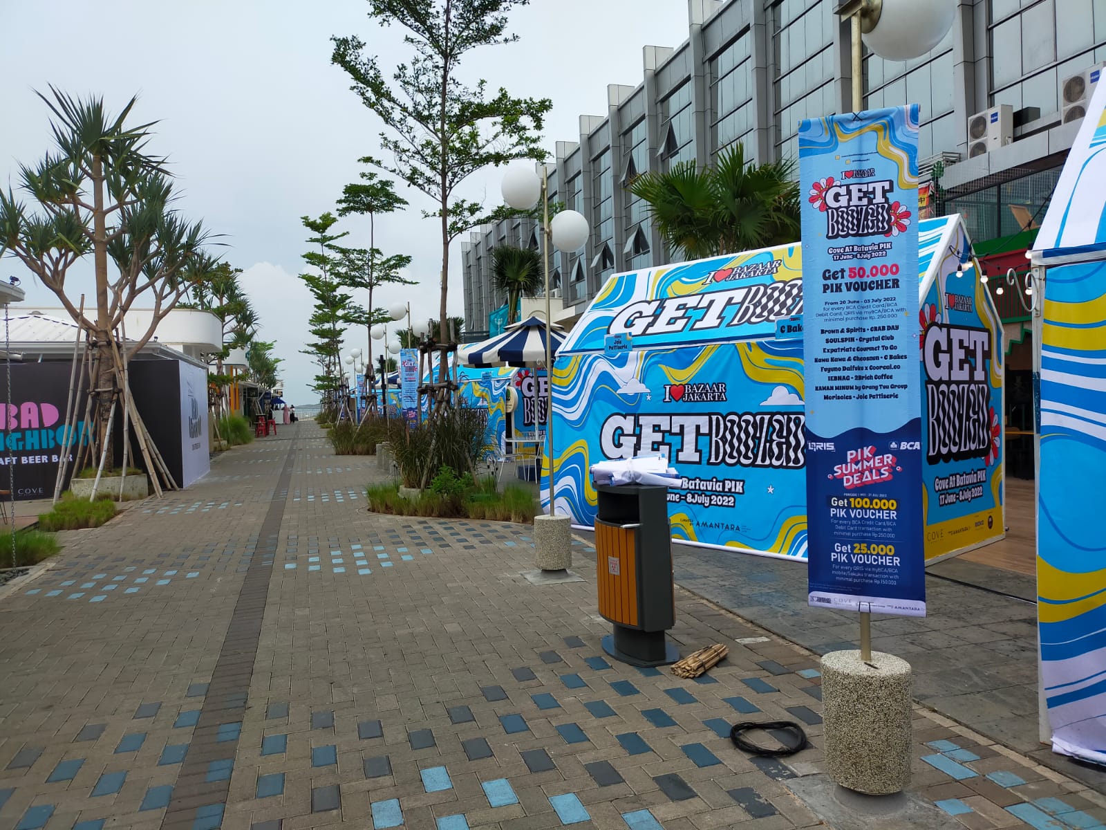 Hanging Banner | Ukuran 40x180cm | Pantai Indah Kapuk 2 - CIMKO GROUP