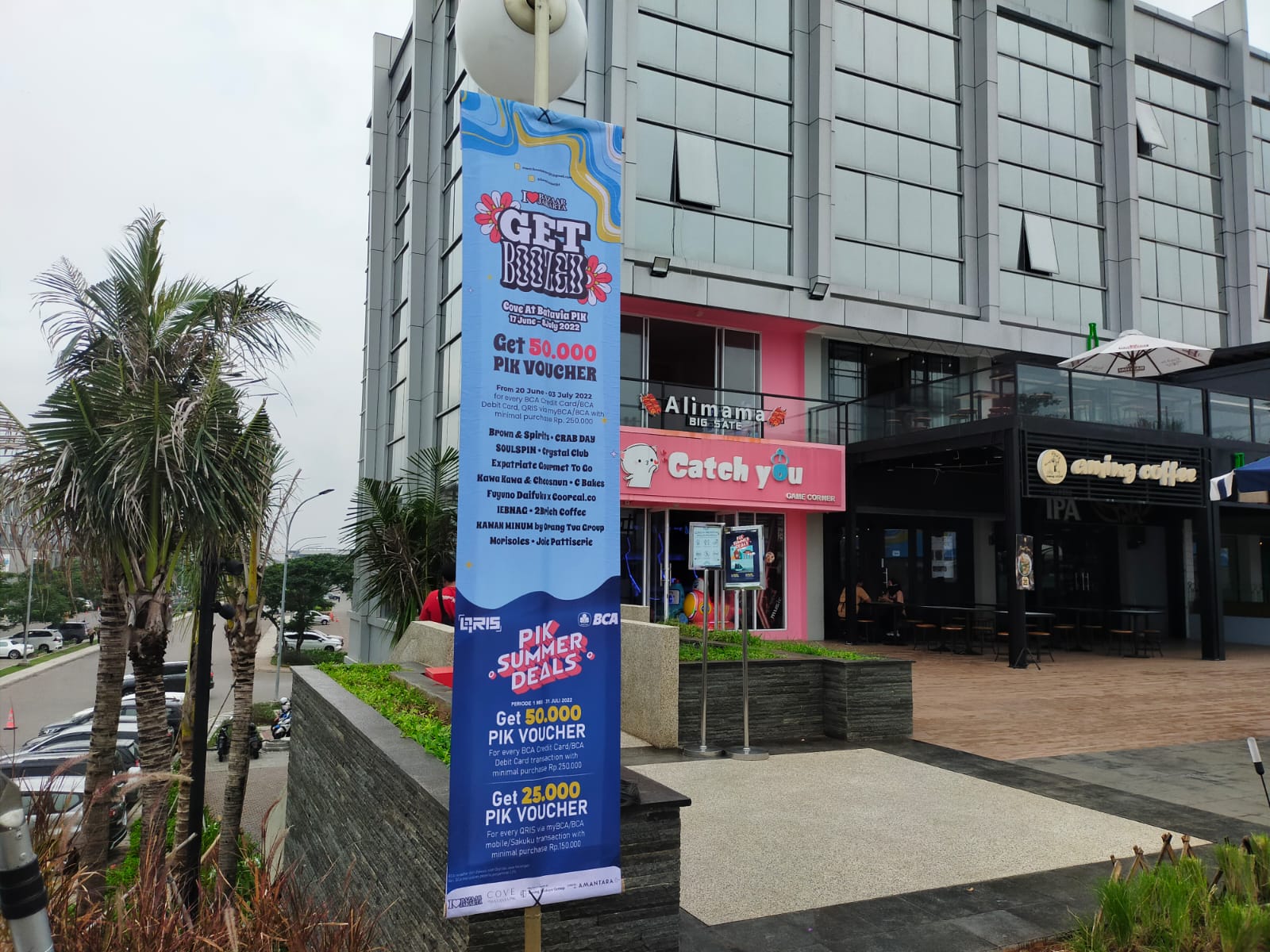 Hanging Banner | Ukuran 40x180cm | Pantai Indah Kapuk 2 - CIMKO GROUP