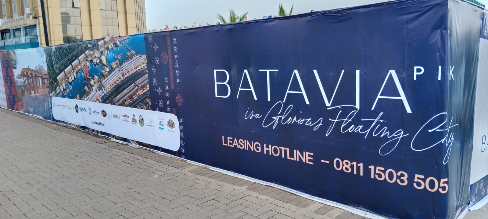 Hoarding Banner | BATAVIA PIK | Pantai Indah Kapuk 2 - CIMKO GROUP