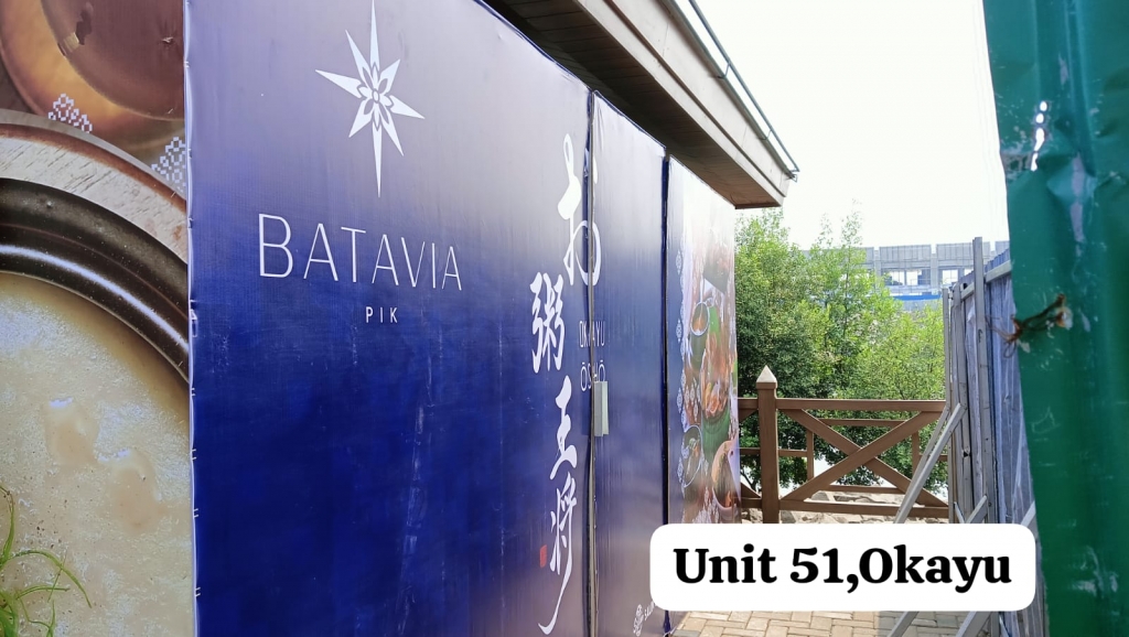 Hoarding Banner Unit 51 | Batavia PIK | Pantai Indah Kapuk - CIMKO GROUP