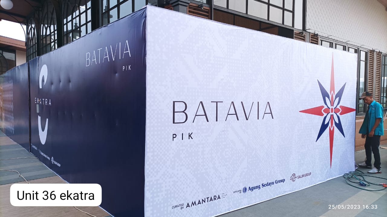Hoarding Banner Unit 36 | Batavia PIK | Pantai Indah Kapuk - CIMKO GROUP