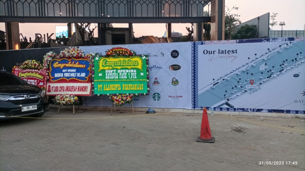 Hoarding Banner Gate | Batavia PIK | Pantai Indah Kapuk - CIMKO GROUP